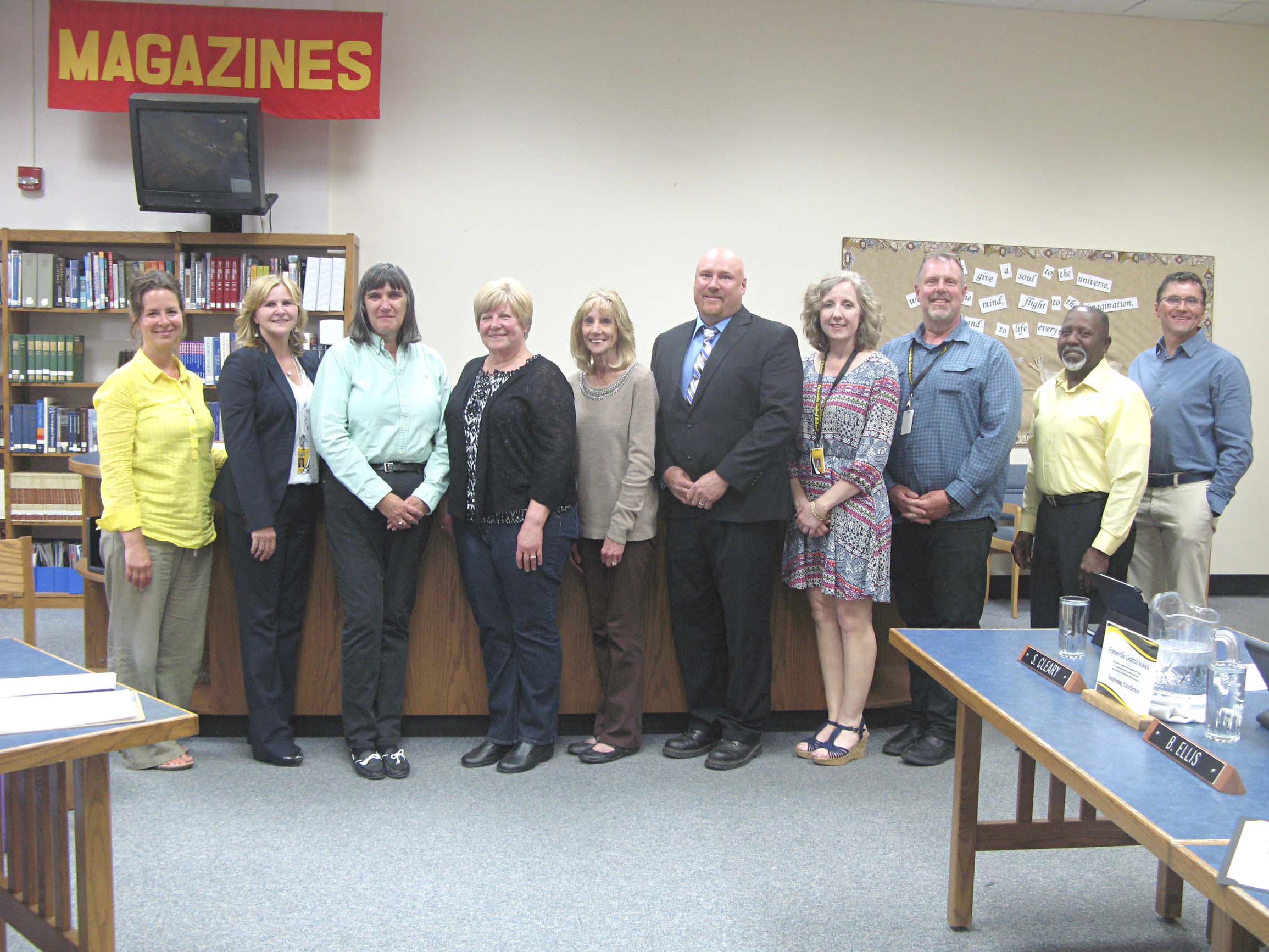 Forestville School Board honors retirees | News, Sports, Jobs ...